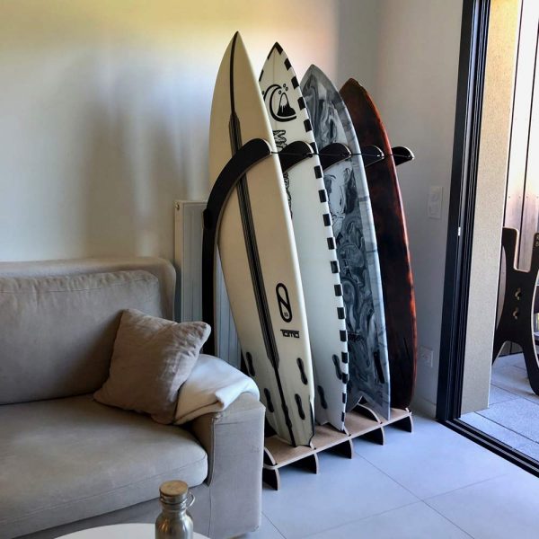 Wave Rack 3 à 6 Planches Larges | Rack Ta Board